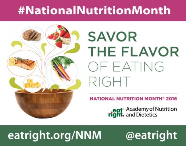 March is National Nutrition Month – BRG Health • Bonnie R. Giller ...