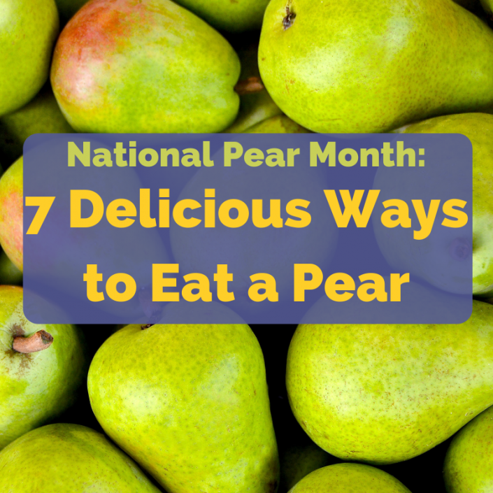 7 Delicious Ways to Eat a Pear – BRG Health • Bonnie R. Giller ...